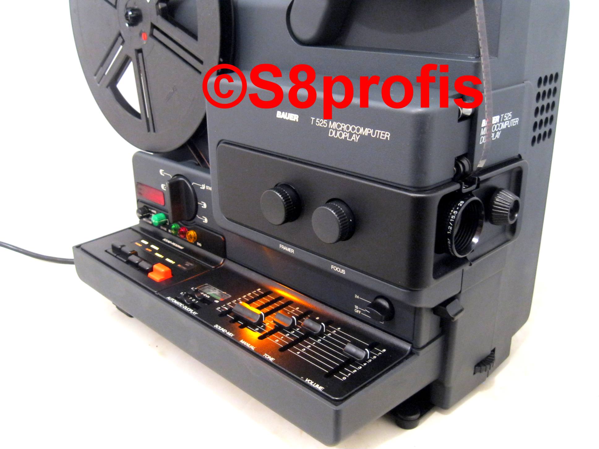Firma Habusch Filmtechnik - Bauer T525, Super 8 Tonfilmprojektor,mit ...